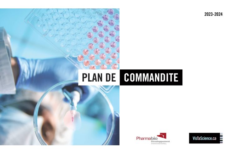 Plan de commandite 2023-2024 - VisTaScience